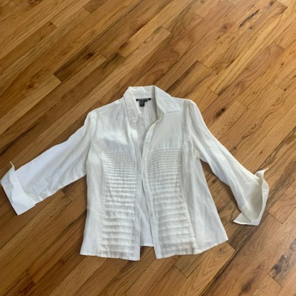 Tracy M | Tops | Tracy M 0 Linen Top Size M | Poshmark